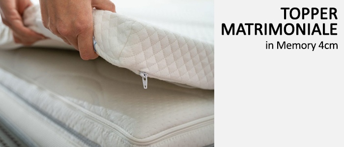 Gold Memory Topper Matrimoniale in Memory - Original Brands