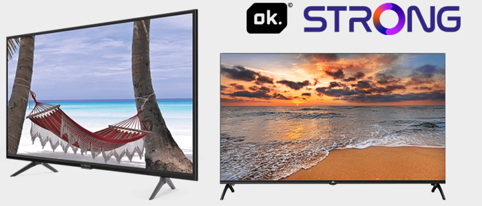 Smart TV Strong 32'' e Ok. 43'' - Original Brands